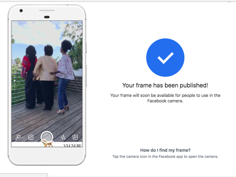 Facebook frame - Een stap voor stap How To - VLCM